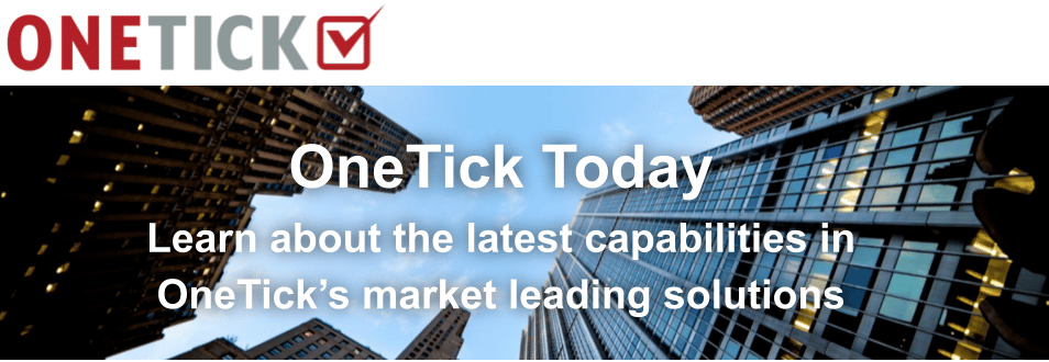 Webinars | OneTick